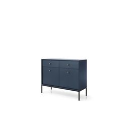 M&ouml;bel Kraft Sideboard blau Ma&szlig;e (cm): B: 103,5 H: 83,2 &raquo; M&ouml;bel Kraft