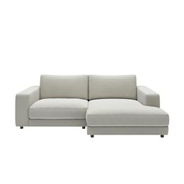 Jette Home Ecksofa in Cord Sila grau Ma&szlig;e (cm): B: 250 H: 85 T: 170.0 &raquo; M&ouml;bel Kraft