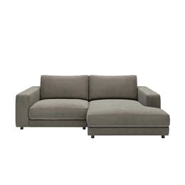 Jette Home Ecksofa in Feincord Sila grau Ma&szlig;e (cm): B: 250 H: 85 T: 170.0 &raquo; M&ouml;bel Kraft