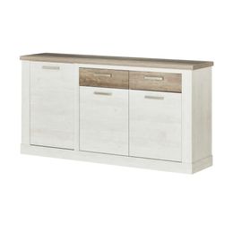 M&ouml;bel Kraft Sideboard wei&szlig; Ma&szlig;e (cm): B: 173,9 H: 90,3 T: 41.3 &raquo; M&ouml;bel Kraft