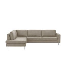 Soho Ecksofa aus recyceltem Leder Skaisa grau Ma&szlig;e (cm): B: 296 H: 85 T: 217.0 &raquo; M&ouml;bel Kraft