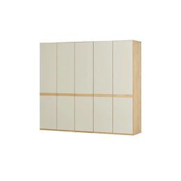 M&ouml;bel Kraft Dreht&uuml;renschrank 5-t&uuml;rig beige Ma&szlig;e (cm): B: 250 H: 216 T: 58.0 &raquo; M&ouml;bel Kraft