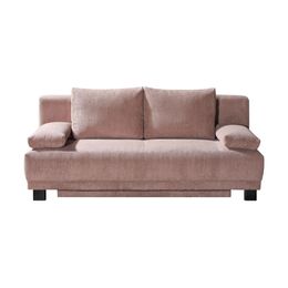 M&ouml;bel Kraft Schlafsofa aus Cord Luna rosa/pink Ma&szlig;e (cm): B: 200 H: 89 T: 96.0 &raquo; M&ouml;bel Kraft