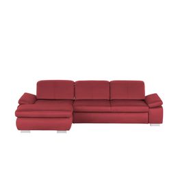 Kollektion Kraft Ecksofa aus Mikrofaser Kathrin rot Ma&szlig;e (cm): B: 309 H: 85 T: 195.0 &raquo; M&ouml;bel Kraft