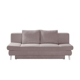 M&ouml;bel Kraft Schlafsofa mit Bettkasten Sidney rosa/pink Ma&szlig;e (cm): B: 200 H: 85 T: 90.0 &raquo; M&ouml;bel Kraft