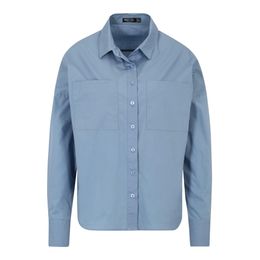 Nasty Gal Petite Bluse Damen Gr&ouml;&szlig;e XXS rauchblau