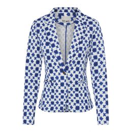 Ichi Blazer 'KATE' Damen Gr&ouml;&szlig;e 34 blau / wei&szlig;