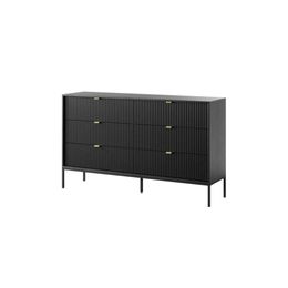 M&ouml;bel Kraft Kommode schwarz Ma&szlig;e (cm): B: 154 H: 91 &raquo; M&ouml;bel Kraft