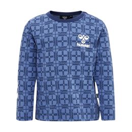 Hummel Funktionsshirt 'Check' Jungen Gr&ouml;&szlig;e 80 blau / azur / wei&szlig;