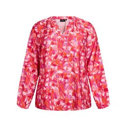ZIZZI Bluse 'Mestea' Damen Gr&ouml;&szlig;e XL/XXL rosa / rot