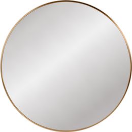 CLP Wandspiegel Elsie I Runder Spiegel in unterschiedlichen Gr&ouml;&szlig;en I Rahmentiefe 3 cm, ideal f&uuml;r Wohnzimmer, Schlafzimmer oder Bad