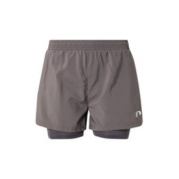 Newline Sportshorts Damen Gr&ouml;&szlig;e S dunkelgrau / wei&szlig;