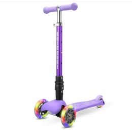 Tretroller / 3 Wheel Scooter Teeny FOLD, Unicorn Purple
