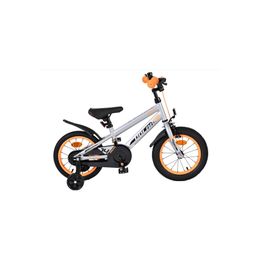 VOLARE Kinderfahrrad Rocky 14 Zoll, grau