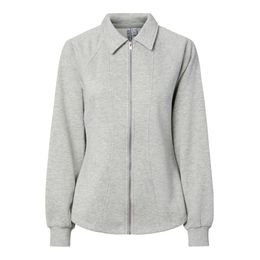 Pieces Sweatjacke 'PCFilucca' Damen Gr&ouml;&szlig;e XS grau