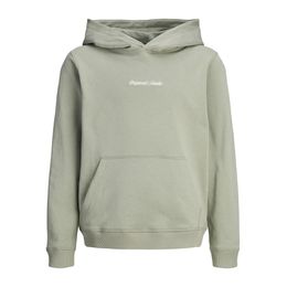 Jack & Jones Jack & Jones Junior Sweatshirt 'JORNorrebro' Jungen Gr&ouml;&szlig;e 176 pastellgr&uuml;n / wei&szlig;