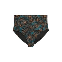 Swim By Zizzi Bikinihose Damen Gr&ouml;&szlig;e 9XL blau / bronze