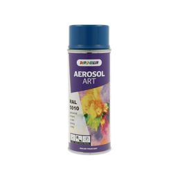 Buntlackspray AEROSOL Art enzianblau gl&auml;nzend RAL 5010 400 ml Spraydose ; European Aerosols (722561)
