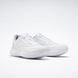 Walkingschuh Reebok "WALK ULTRA 7.0 DMX MAX", Damen, Gr. 40,5, wei&szlig;, Leder, Synthetik, Schuhe Walkingschuh
