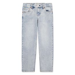Stretch-Jeans LEVI'S KIDS "LVB STAY LOOSE TAPER JEANS", Kinder, Gr. 14 (164), N-Gr, baby blau essentials, Denim/Jeans, Obermaterial: 68% Baumwolle, 30% Polyester, 2% Elasthan, Jeans, for BOYS
