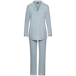 Vivance Dreams Umstandspyjama mehrfarbig Gr. 40/42 f&uuml;r Damen. Kontrastpaspel und Allover-Druck. Bequem