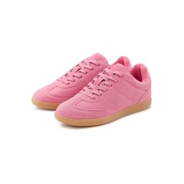ELBSAND Sneaker 'Freizeitschuh, Ledersneaker, Schn&uuml;rschuh' pink Gr. 36 f&uuml;r Damen