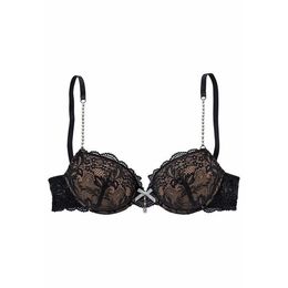 Lascana Push-up-BH mehrfarbig Gr. 70A. Mit Herausnehmbaren Kissen und mit B&uuml;gel