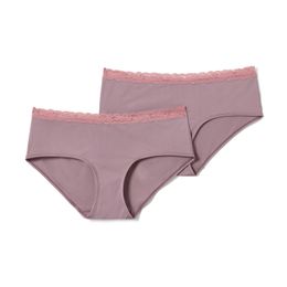 Tchibo - 2 Pantys - Damen - Gr. S - ros&eacute;
