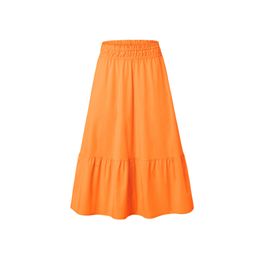 Tchibo - Gewebter Midi-Rock - Damen - Gr. 48 - orange