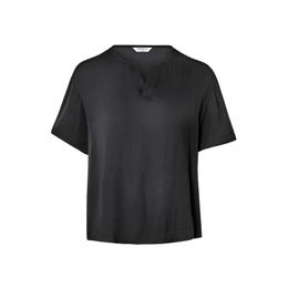 Tchibo - Satin-Tunikabluse - Damen - Gr. 42 - schwarz