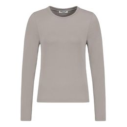 Sublevel Longsleeve in Grau - 50% | Gr&ouml;&szlig;e S | Damen-tops