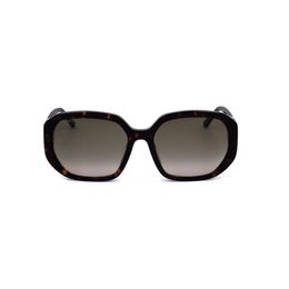 Jimmy Choo Damen-Sonnenbrille in Braun/ Grau - 60% | Gr&ouml;&szlig;e 57 | Damen-brillen