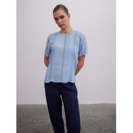 BGN Bluse in Hellblau - 87% | Gr&ouml;&szlig;e 36 | Damen-blusen