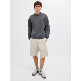 Jack & Jones Jack & Jones Cargobermudas in Creme - 50% | Gr&ouml;&szlig;e L | Herren-plussize