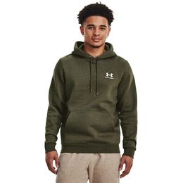 Under Armour Hoodie "Essential" in Khaki - 52% | Gr&ouml;&szlig;e M | Herren-sweatshirts-jacken