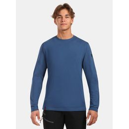 Kilpi Longsleeve "Promox" in Dunkelblau - 57% | Gr&ouml;&szlig;e L | Herren-sportshirts