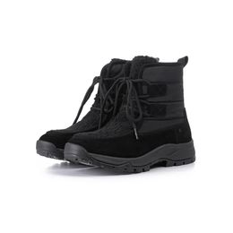 Luhta Leder-Winterboots "Hohtava" in Schwarz - 49% | Gr&ouml;&szlig;e 41 | Damen-stiefel