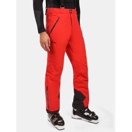 Kilpi Ski-/ Snowboardhose "Methone" in Rot - 73% | Gr&ouml;&szlig;e XL | Herren-outdoorhosen