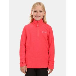 Kilpi Fleecepullover "Almeri" in Pink - 68% | Gr&ouml;&szlig;e 122 | Kids-fleecejacken-fleecepullover