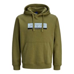 Jack & Jones Jack & Jones Hoodie in Khaki - 47% | Gr&ouml;&szlig;e XL | Herren-sweatshirts-jacken