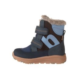 bisgaard Leder-Boots "Eigil" in Blau - 64% | Gr&ouml;&szlig;e 22 | Baby-stiefel-boots