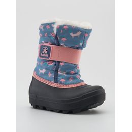 Kamik Winterstiefel "Snowbug 7" in Hellblau/ Rosa - 54% | Gr&ouml;&szlig;e 27 | Baby-stiefel-boots