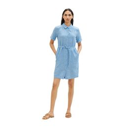 Tom Tailor Kleid in Hellblau - 58% | Gr&ouml;&szlig;e 42 | Damen-kleider