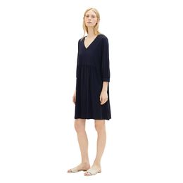 Tom Tailor Kleid in Dunkelblau - 62% | Gr&ouml;&szlig;e 38 | Damen-kleider