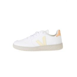 Veja Sneakers "V 10" in Wei&szlig;/ Orange - 26% | Gr&ouml;&szlig;e 41 | Damen-sneakers