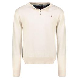 Geographical Norway Pullover "Fraser" in Creme - 63% | Gr&ouml;&szlig;e L | Herren-plussize