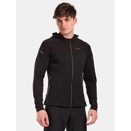 Kilpi Fleecejacke "Memphis" in Schwarz - 71% | Gr&ouml;&szlig;e L | Herren-pullover-sport
