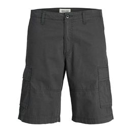 Jack & Jones Jack & Jones Cargobermudas in Anthrazit - 48% | Gr&ouml;&szlig;e L | Herren-plussize