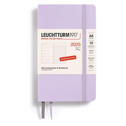 LEUCHTTURM1917 Wochenkalender & Notizbuch in Lila - A6 - 61% | Buero-schulbedarf