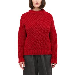 Mustang Pullover in Rot - 46% | Gr&ouml;&szlig;e L | Damen-pullover-cardigans